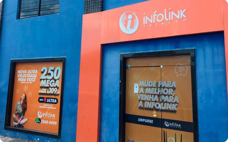 Nossas Lojas - Infolink Telecom
